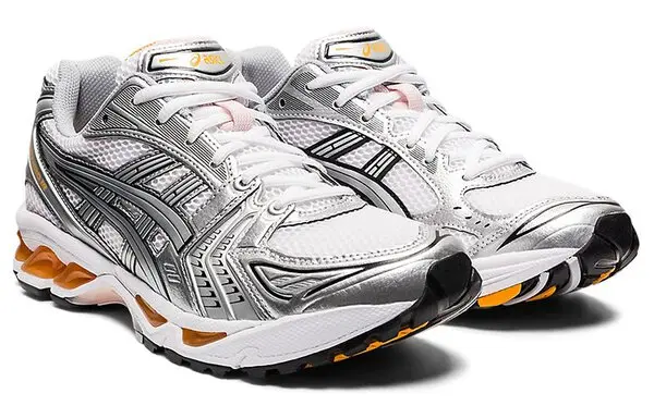 Asics Gel-kayano 14 Athletic Sneakers - White/silver