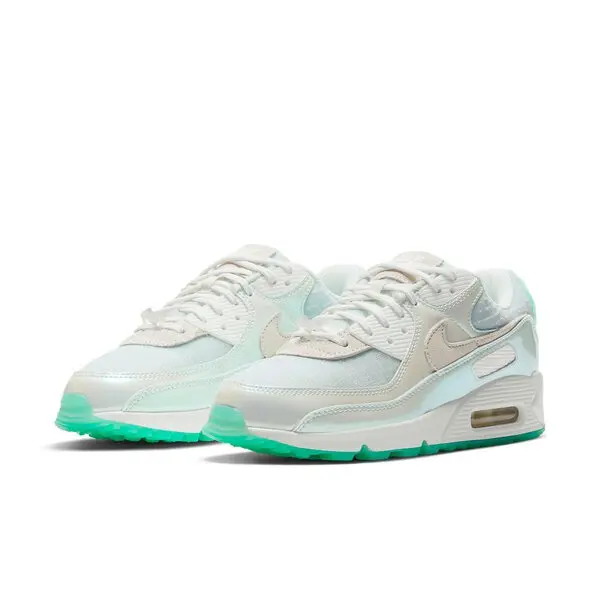 Nike Max 90 "green Glow" Sneakers - White/green