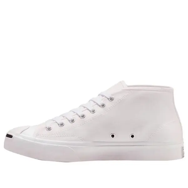 CONVERSE Jack Purcell Mid Seasonal Color Twill Sneakers - White