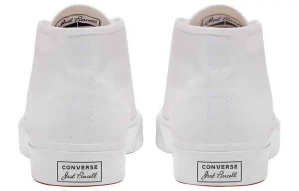 CONVERSE Jack Purcell Mid Seasonal Color Twill Sneakers - White