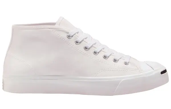 CONVERSE Jack Purcell Mid Seasonal Color Twill Sneakers - White