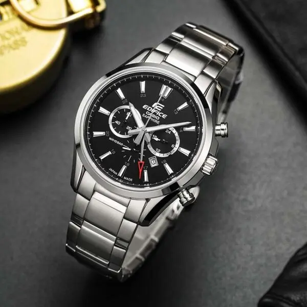 Casio Edifice Stainless Steel Quartz Chronograph Watch