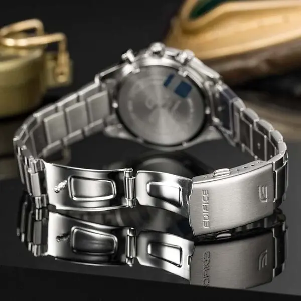 Casio Edifice Stainless Steel Quartz Chronograph Watch