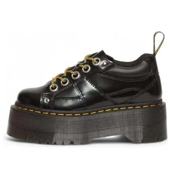 Dr. Martens 5-eye Max Buttero Platform - Black