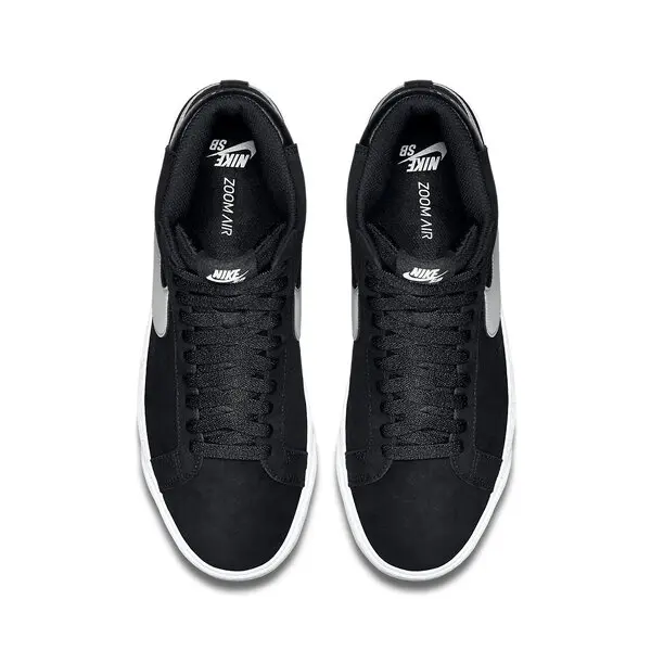 Nike Blazer Premium Sb Mid Top Sneakers - Black/white