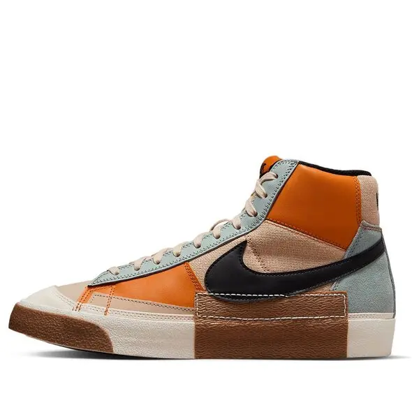 Nike Blazer Mid Pro Club 'grain' Sneakers - Brown/multi-color