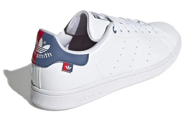Adidas Stan Smith Sneakers - White/red/blue