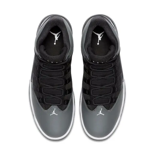 JORDAN Air Max Aura High Top Sneakers - Grey/black