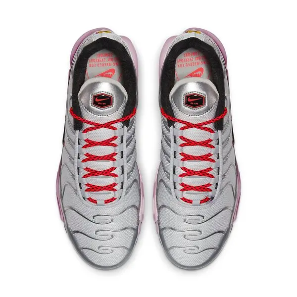 Nike Max Plus Sneakers - Silver/red