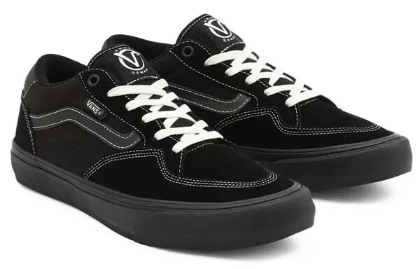 VANS Rowan Pro Skate Shoes - Black/white