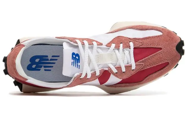 NEW BALANCE 327 "washed Henna" Sneakers - Red/white