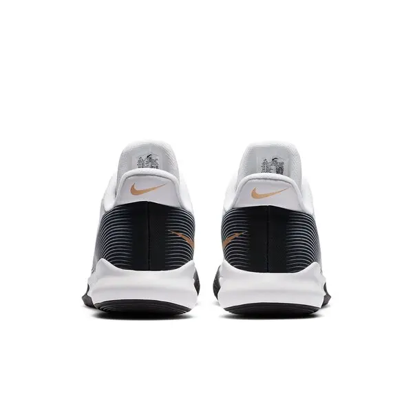 Nike Precision 4 "white Metallic Gold - White/black/gold