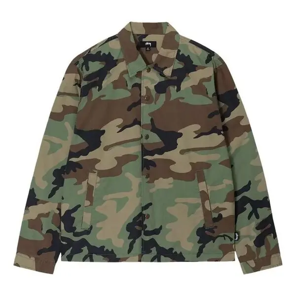 StÜssy Coach Shirt 'camo