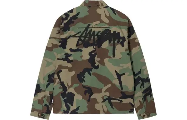 StÜssy Coach Shirt 'camo
