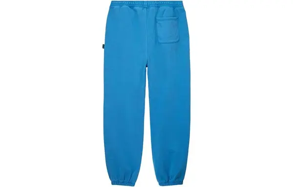 StÜssy Pigment Dyed Fleece Pant - Blue