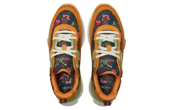 PUMA Liberty Of London X Wild Rider Floral Sneakers - Yellow