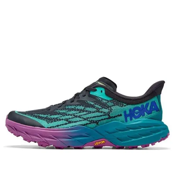 Hoka One One Speedgoat 5 Athletic Sneakers - Blue Graphite/kayaking