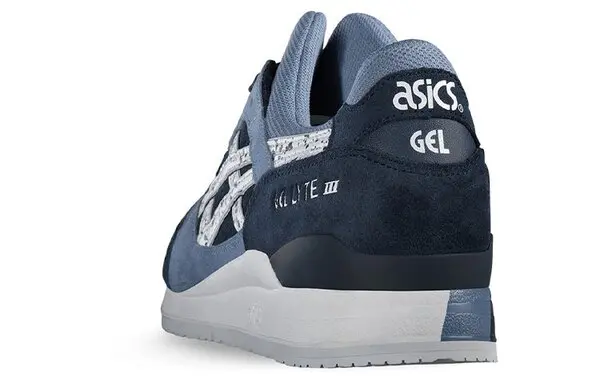 Asics Gel-lyte Iii Low Top Sneakers - Dark Blue/white