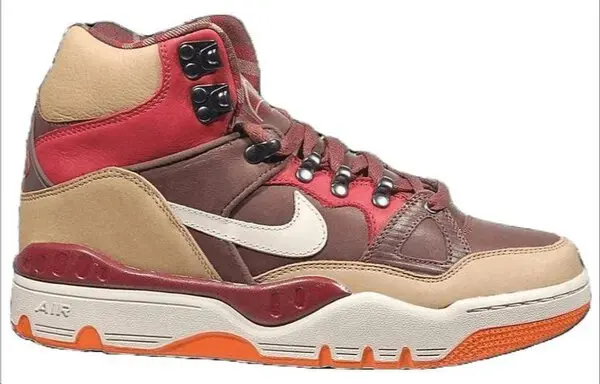 Nike Force 3 High 'hunt Pack' Sneakers - Tan/brown/red