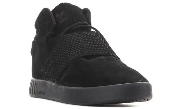 Adidas Tubular Invader Strap Sneakers - Black