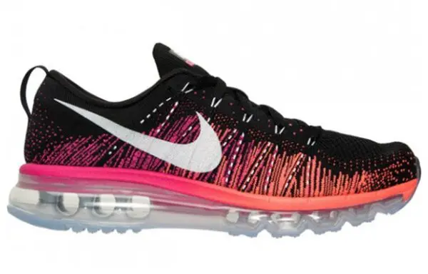 Nike Flyknit Max Sneakers - Red/black