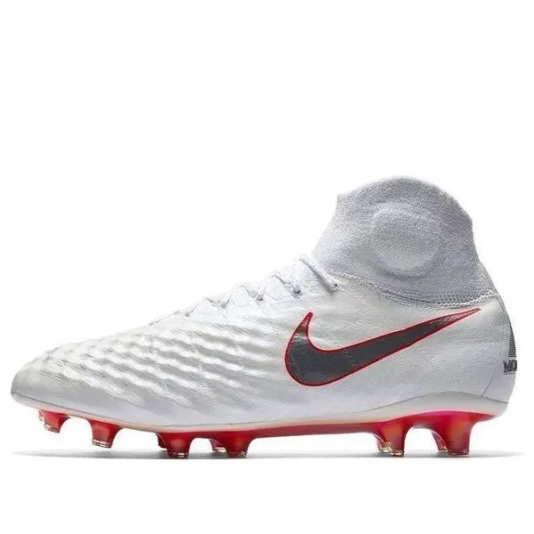 Nike Magista Obra 2 Elite Df Fg Metallic Cool Grey - White