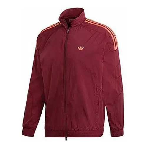 Adidas Originals Flamestrike Woven Track Top 'maroon Orange - Wine Red