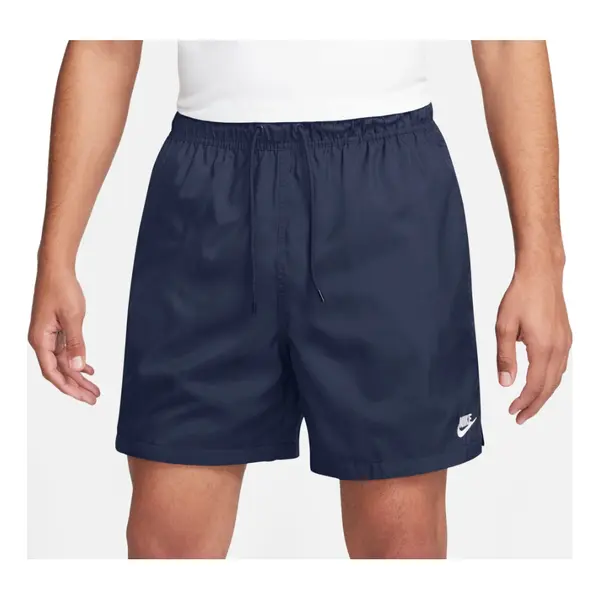 Nike Club Woven Flow Shorts - Midnight Navy/white