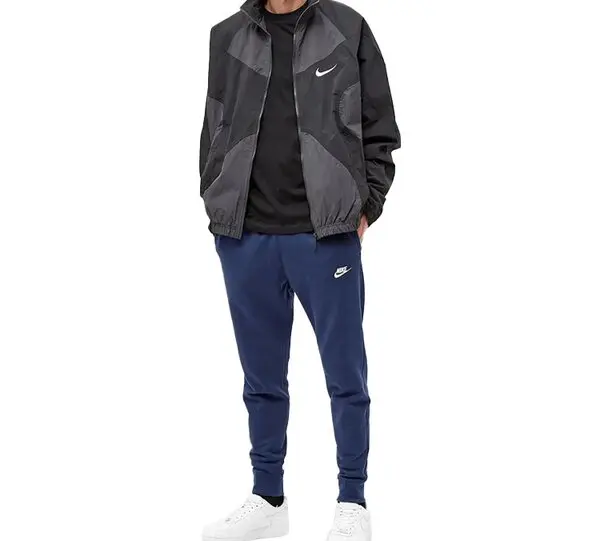 Nike Club Sweat Fleece Casual Sports Long Pants - Blue