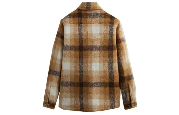Kith Check Sheridan Shirt Jacket - Brown