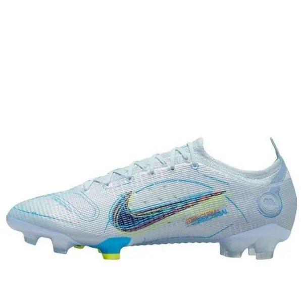 Nike Mercurial Vapor 14 Elite Fg Football Boots - Grey/black/blue