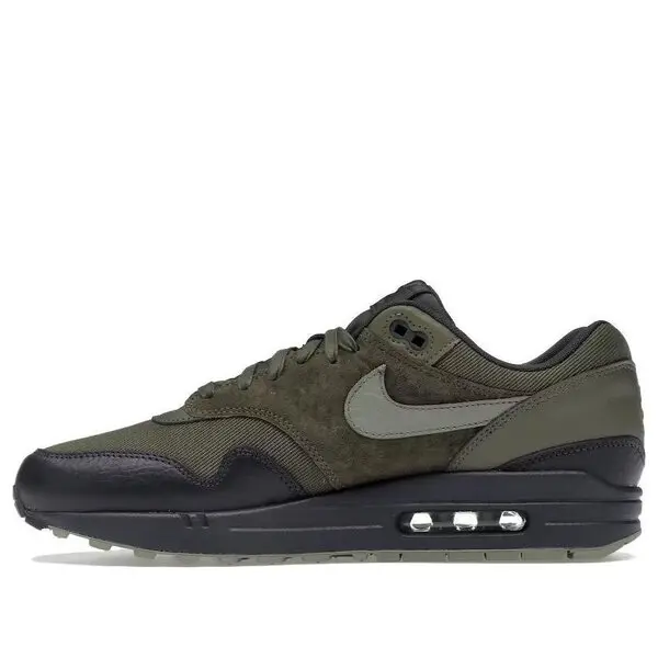 Nike Max 1 Premium "dark Stucco" Sneakers - Olive/black