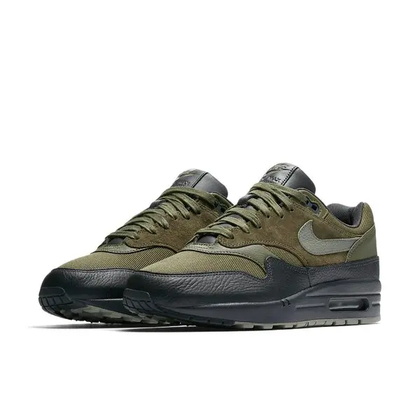 Nike Max 1 Premium "dark Stucco" Sneakers - Olive/black