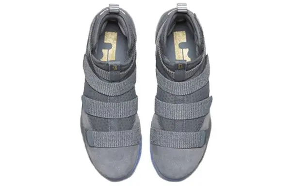 Nike Lebron Soldier High-top Sneakers - Silver