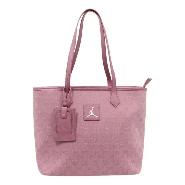 JORDAN Monogram Tote Bag - Pink Glaze