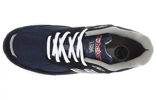 NEW BALANCE 990v3 Made In Usa Sneakers - Black/navy Blue