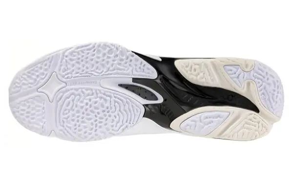 Mizuno Wave Lightning Z8 Wide Athletic Sneakers - White/black