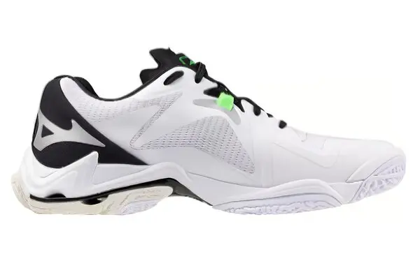 Mizuno Wave Lightning Z8 Wide Athletic Sneakers - White/black