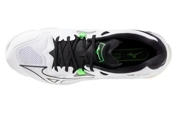 Mizuno Wave Lightning Z8 Wide Athletic Sneakers - White/black