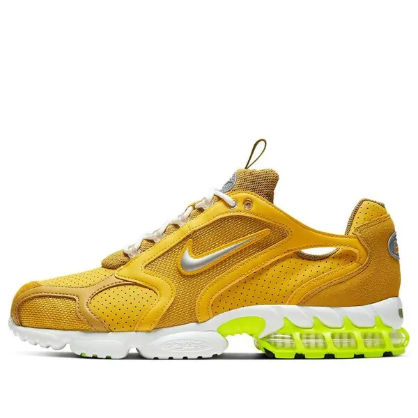 Nike Zoom Spiridon Caged Athletic Sneakers - Yellow