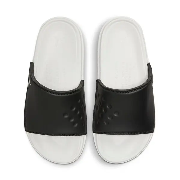 JORDAN Air Play Slide - Black/white
