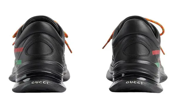 Gucci Run Side-stripe Lace-up Sneakers
