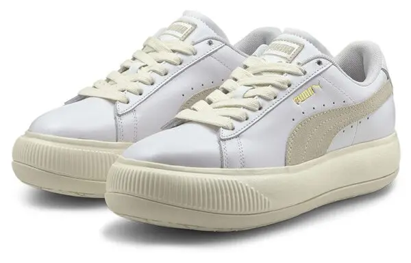 PUMA Suede Mayu Platform Sneakers - White