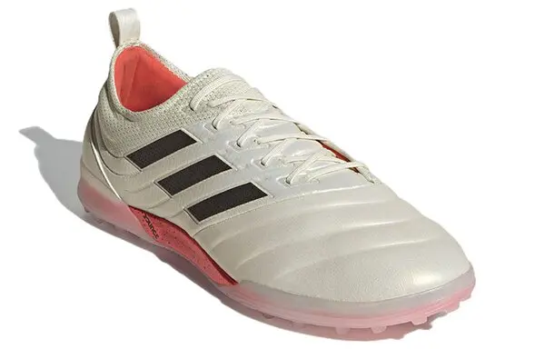 Adidas Copa Tango 19.1 Tf Athletic Lace-up Soccer Cleats - Off White/core Black/solar Red
