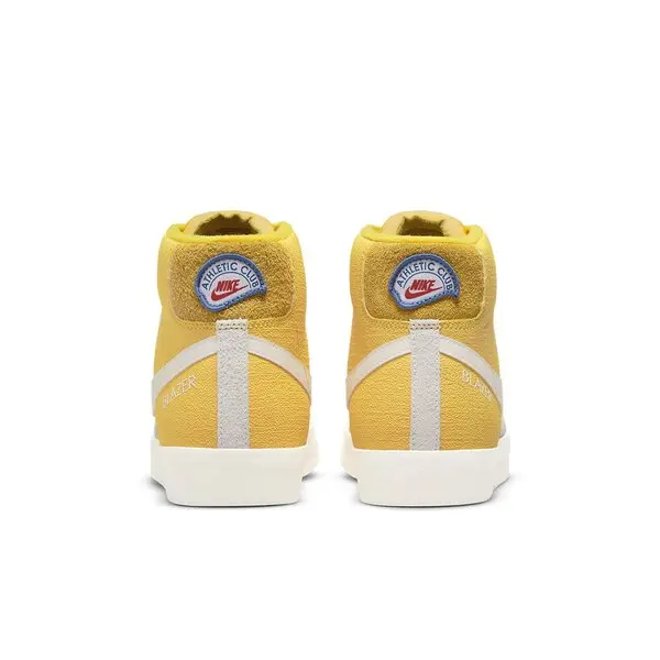 Nike Blazer Mid 77 Athletic Club Sneakers - Yellow/white