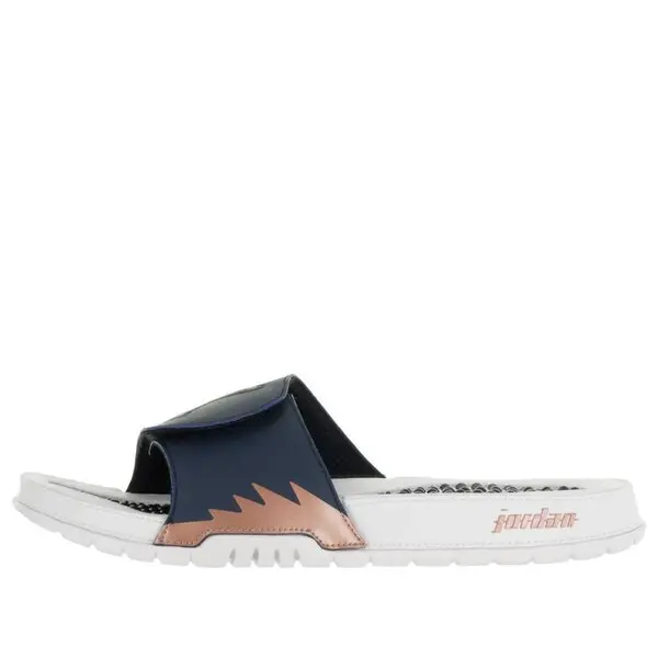 JORDAN Air Hydro 5 Retro Slide - Blue/gold/white
