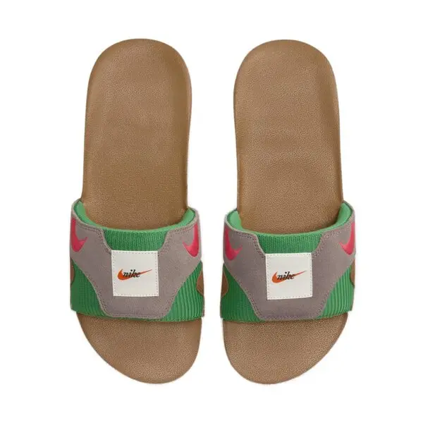 Nike Max 1 Slide 'powerwall - Tan/green/red