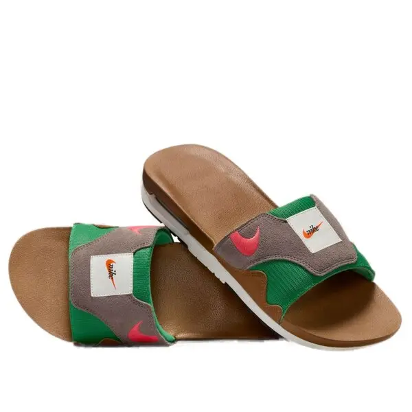 Nike Max 1 Slide 'powerwall - Tan/green/red