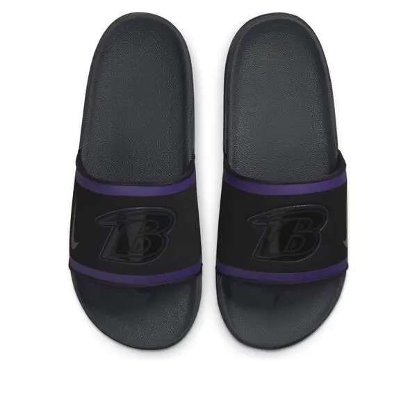 Nike Nfl X Offcourt Slide 'baltimore Ravens