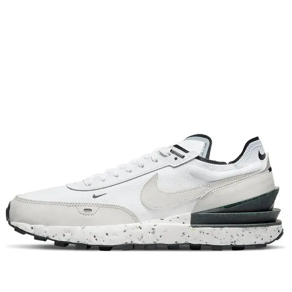 Nike Waffle One Crater Sneakers - White/black/volt